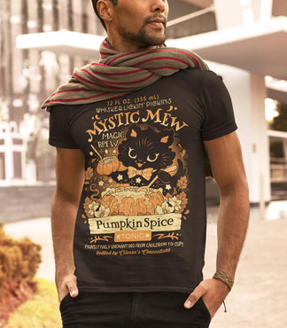 Mystic Mew Pumpkin Spice Tonic Shirt – Sugar Bunny Shop