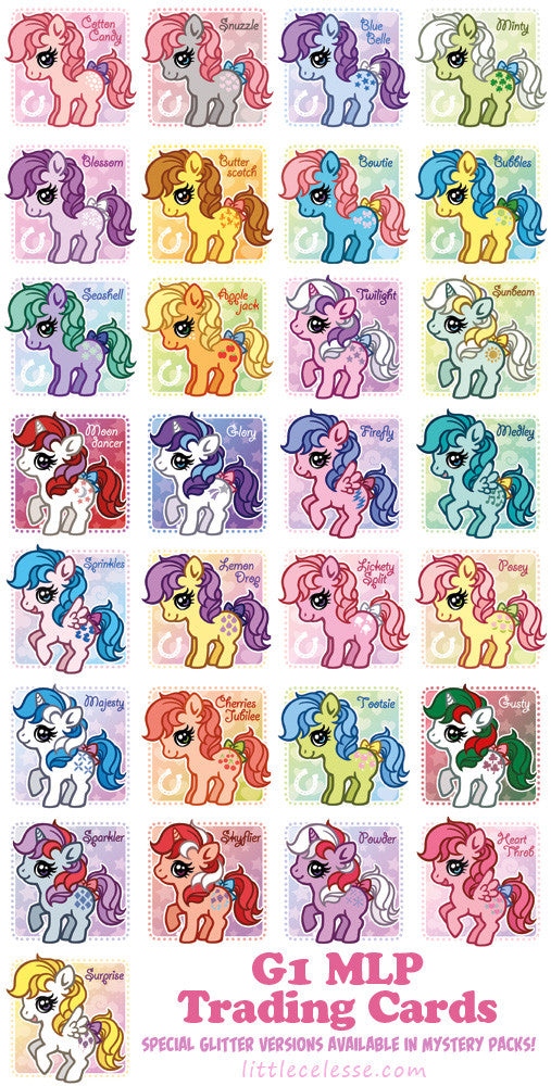 My Little Pony Art Cards Pack – Sugar Bunny Shop