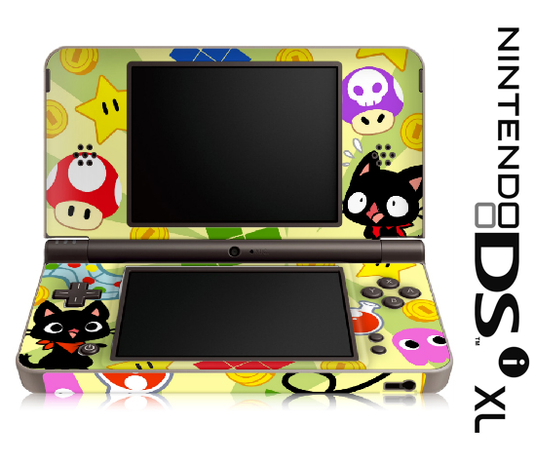 Green GaMERCaT DS Skin – Sugar Bunny Shop